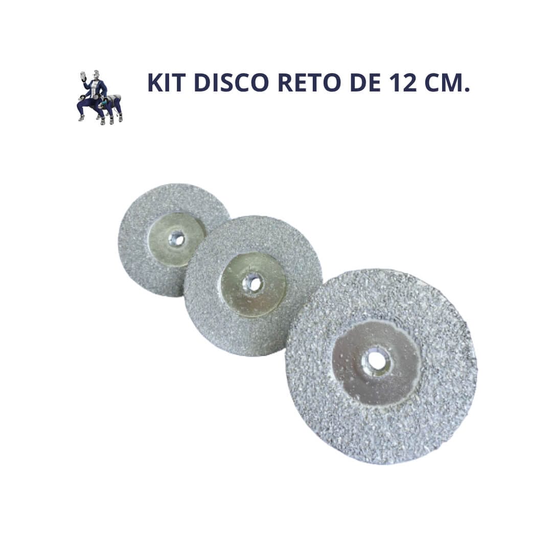 Kit Disco Reto De 12cm - Serve para maquinas de 04, 05, 07 e 09 ...